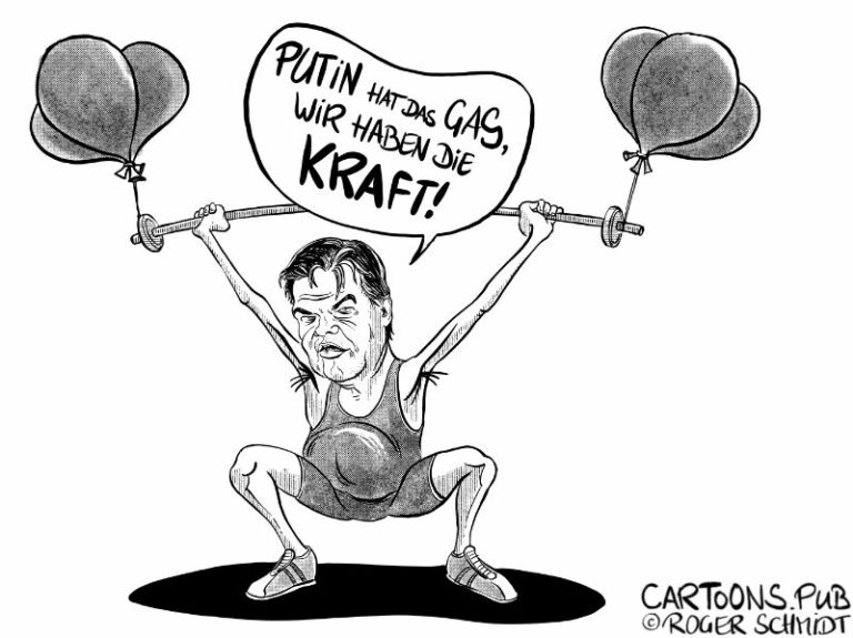 Die Habeck-Kraft - Karikaturen und Cartoons